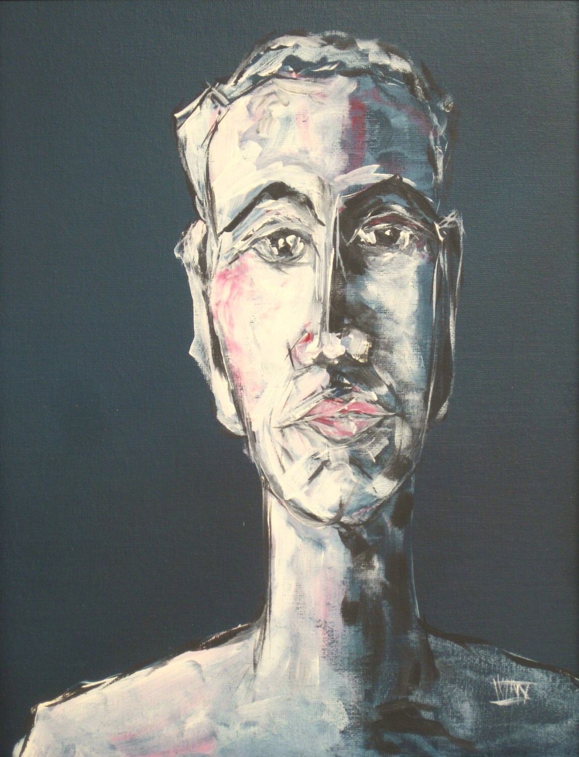 Original Fine Art Male Portrait Painting, Wil Shepherd Studio ...