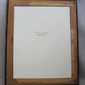 Vintage Landscape Watercolor Painting Signed Richard K Collopy Framed ...