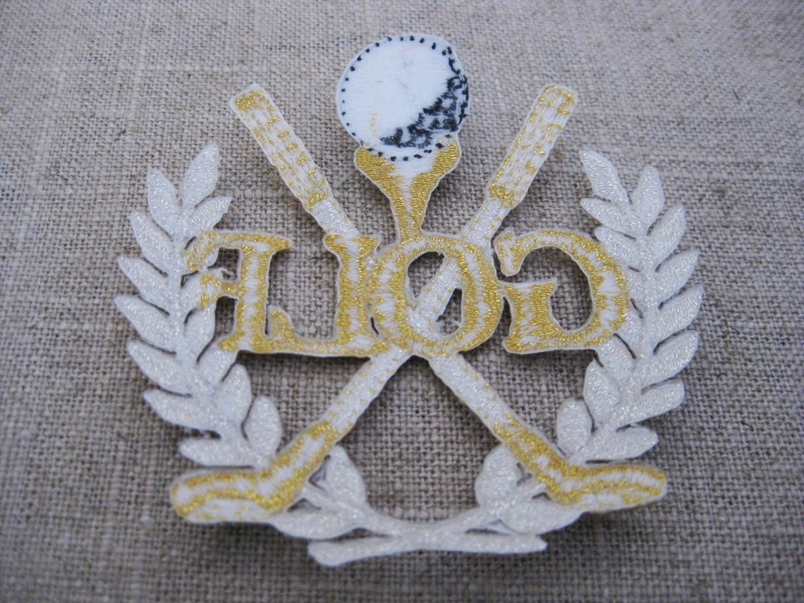 Embroidered Golf Clothing Iron on Patch Lot of 20 Hat - Etsy