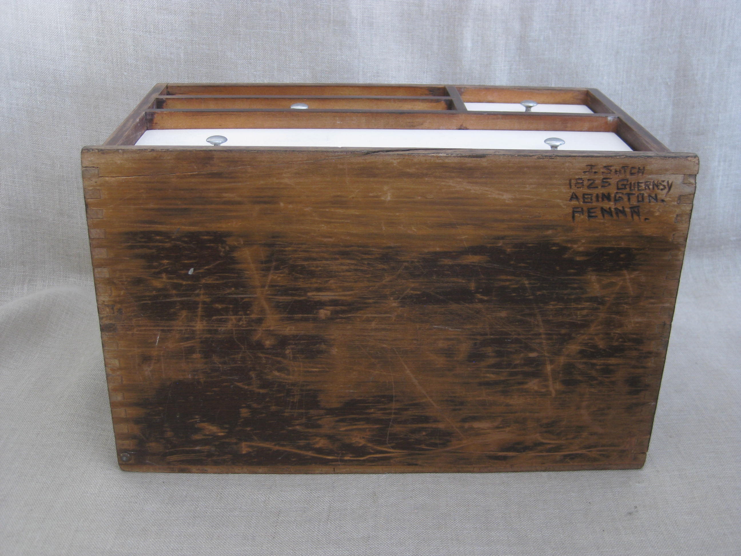 Vintage Wooden Storage Cabinet, Medical Box, Dental Case, Chest of ...
