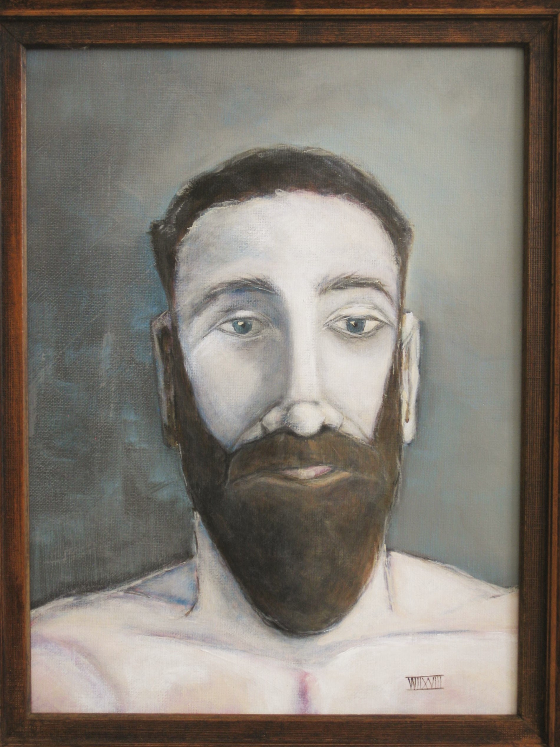 Male Portrait Painting, Original Fine Art, Portraiture Art, Wil ...