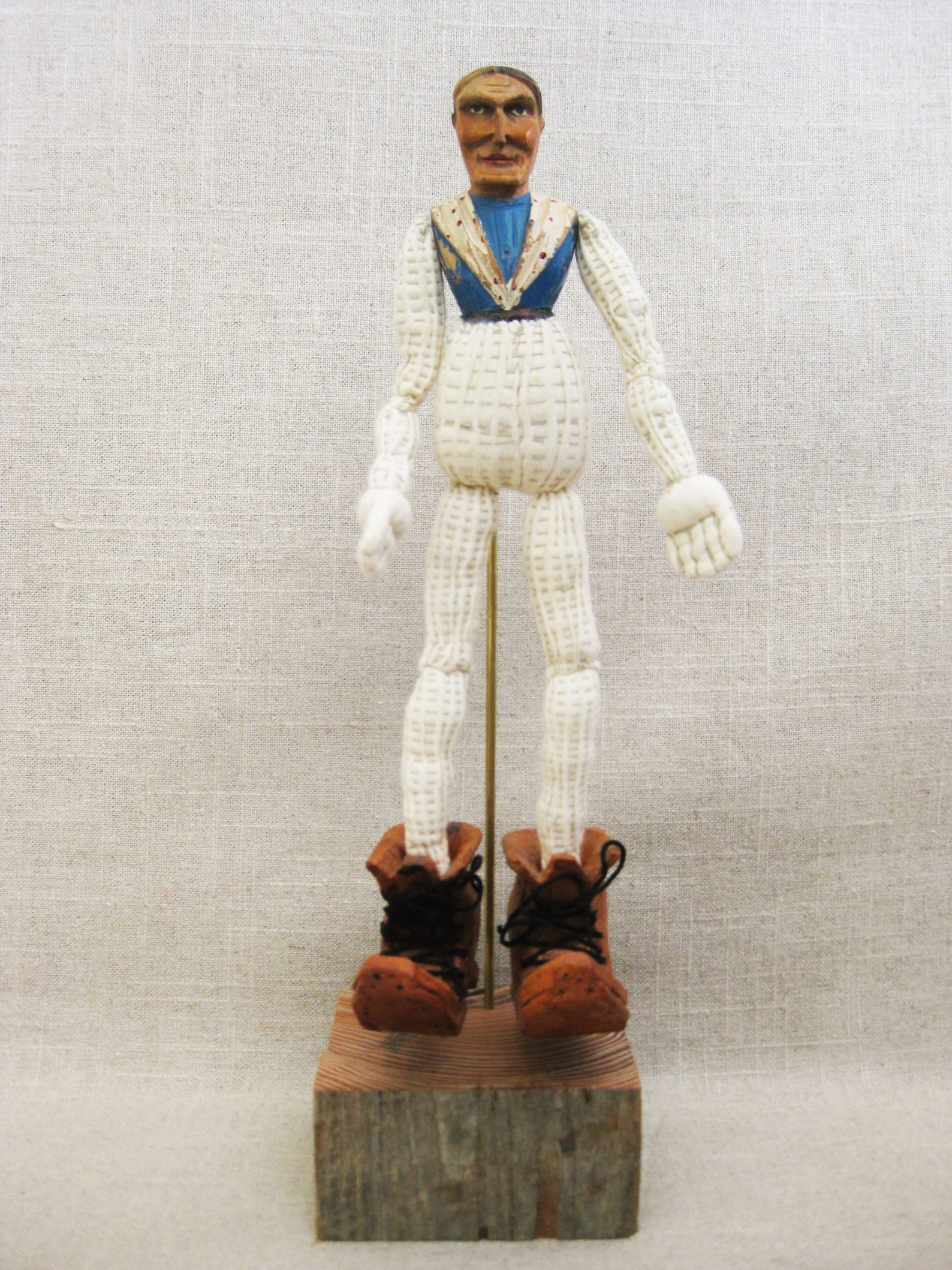 Folk Art Female Portrait Sculpture Primitive Doll Assemblage - Etsy