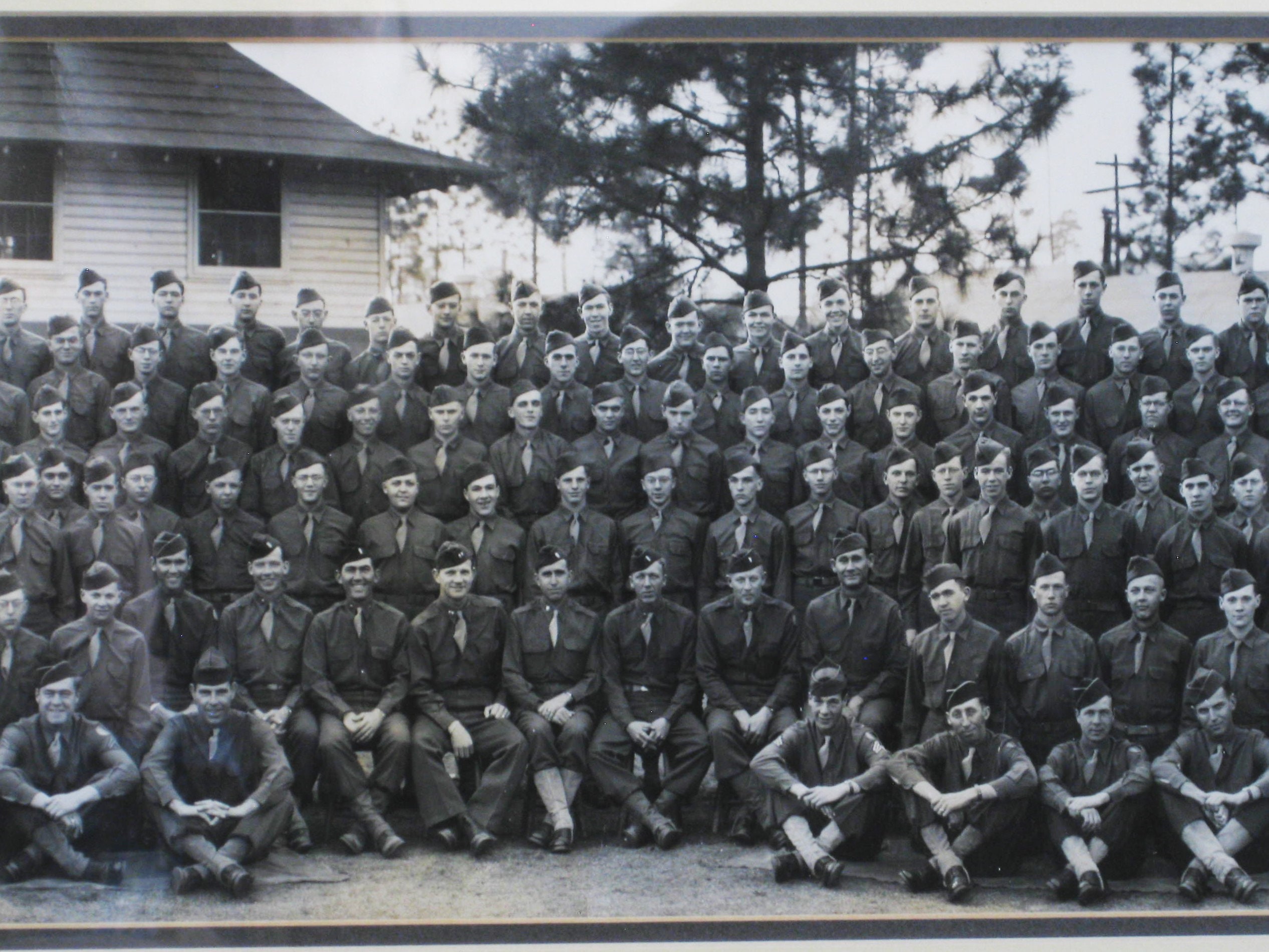 Vintage Military Panoramic Group Photograph, Fort Benning Georgia, Male ...