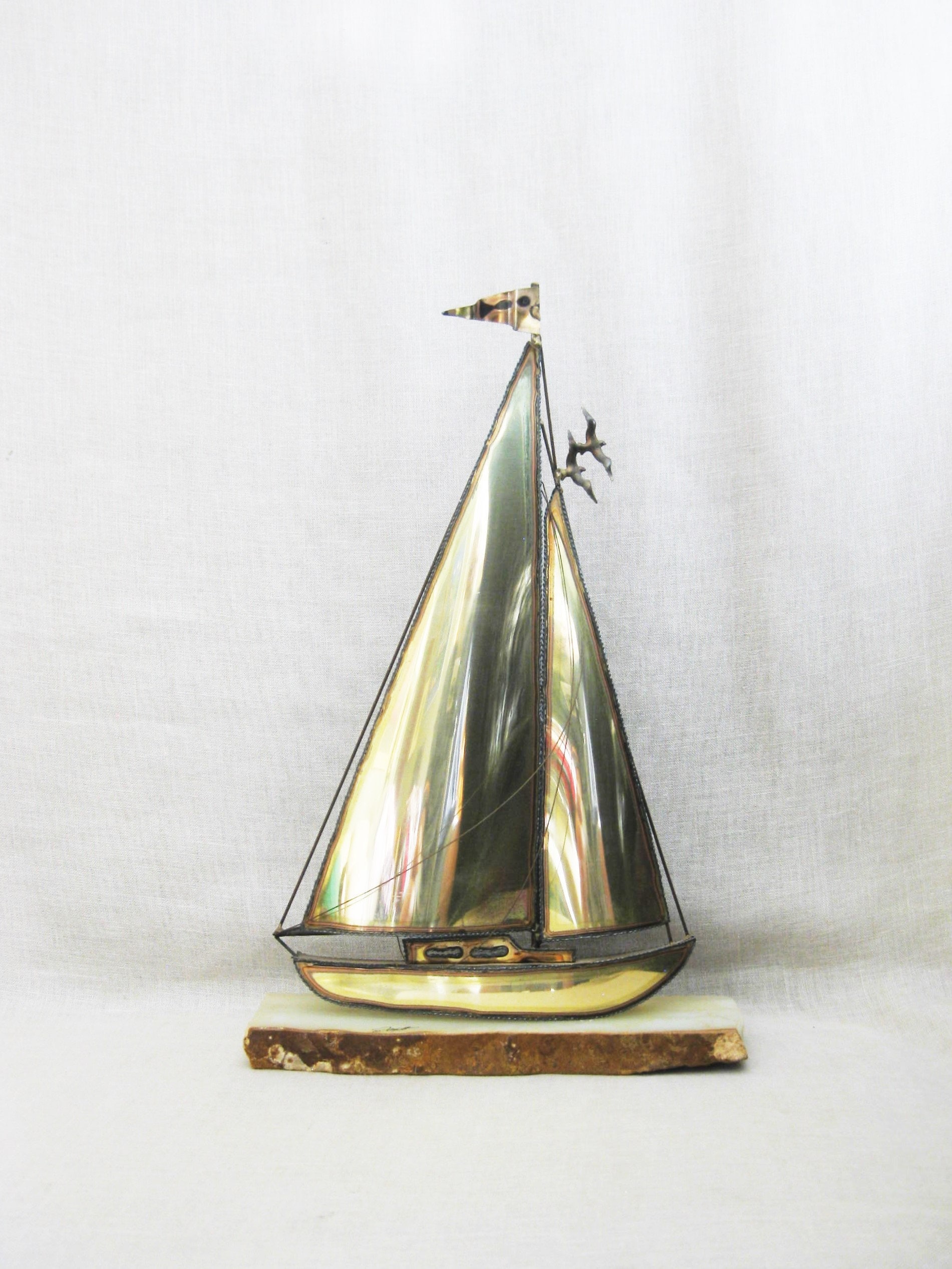 Demott Sailboat Sculpture