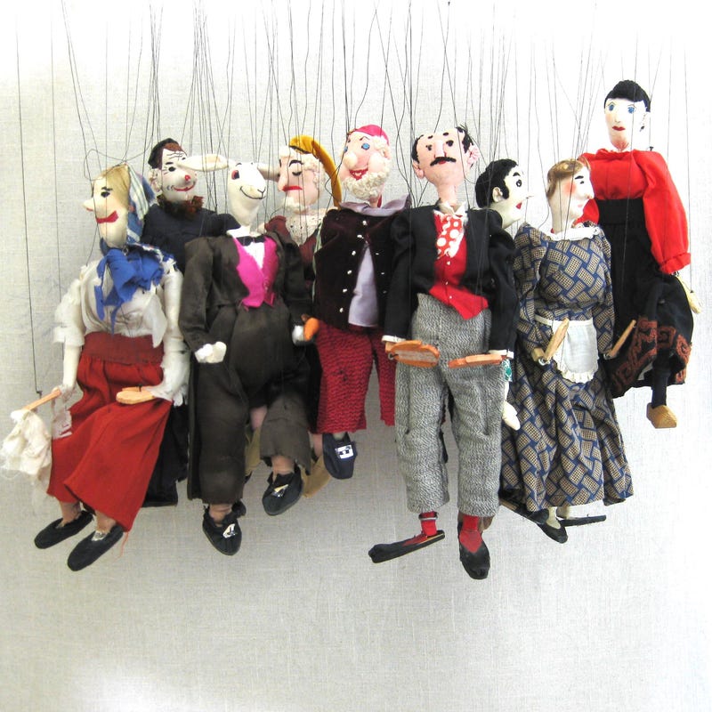 Puppets on String - Etsy