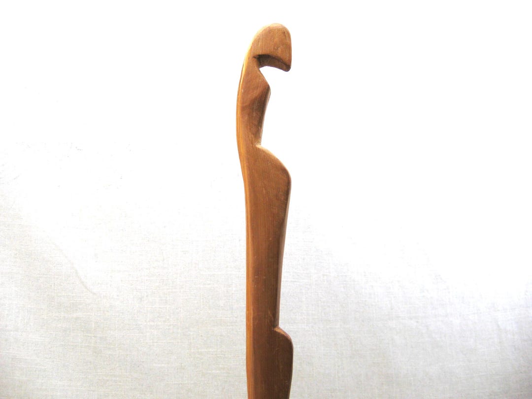 Alvin Jarrett Folk Art Cane, Hand Carved Walking Stick, Rockvale ...