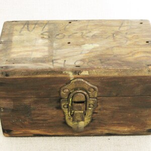 Vintage Primitive Wooden Box Storage and Organization - Etsy