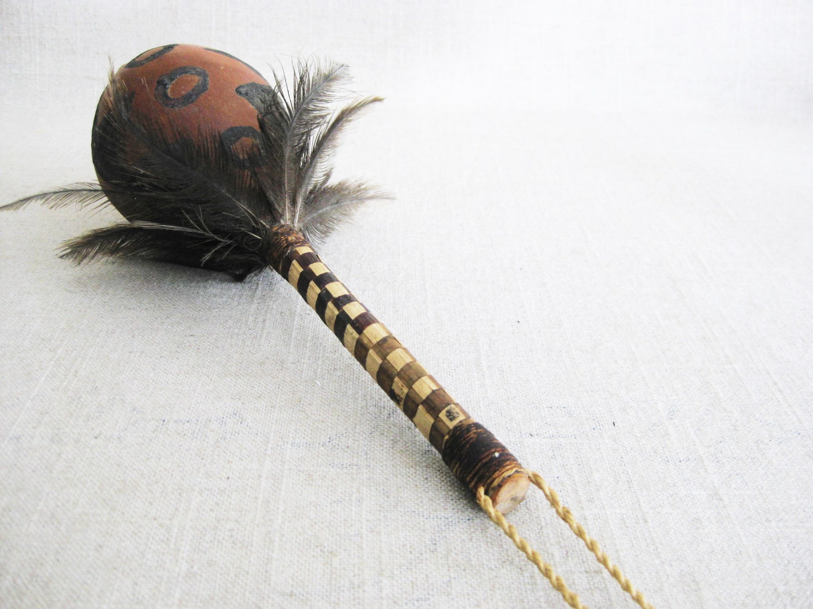 Vintage Tribal Rattle Maraca Primitive Musical Instrument - Etsy