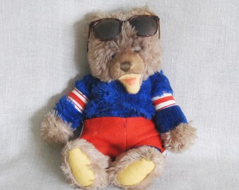 Teddy Bear Football Player - Etsy