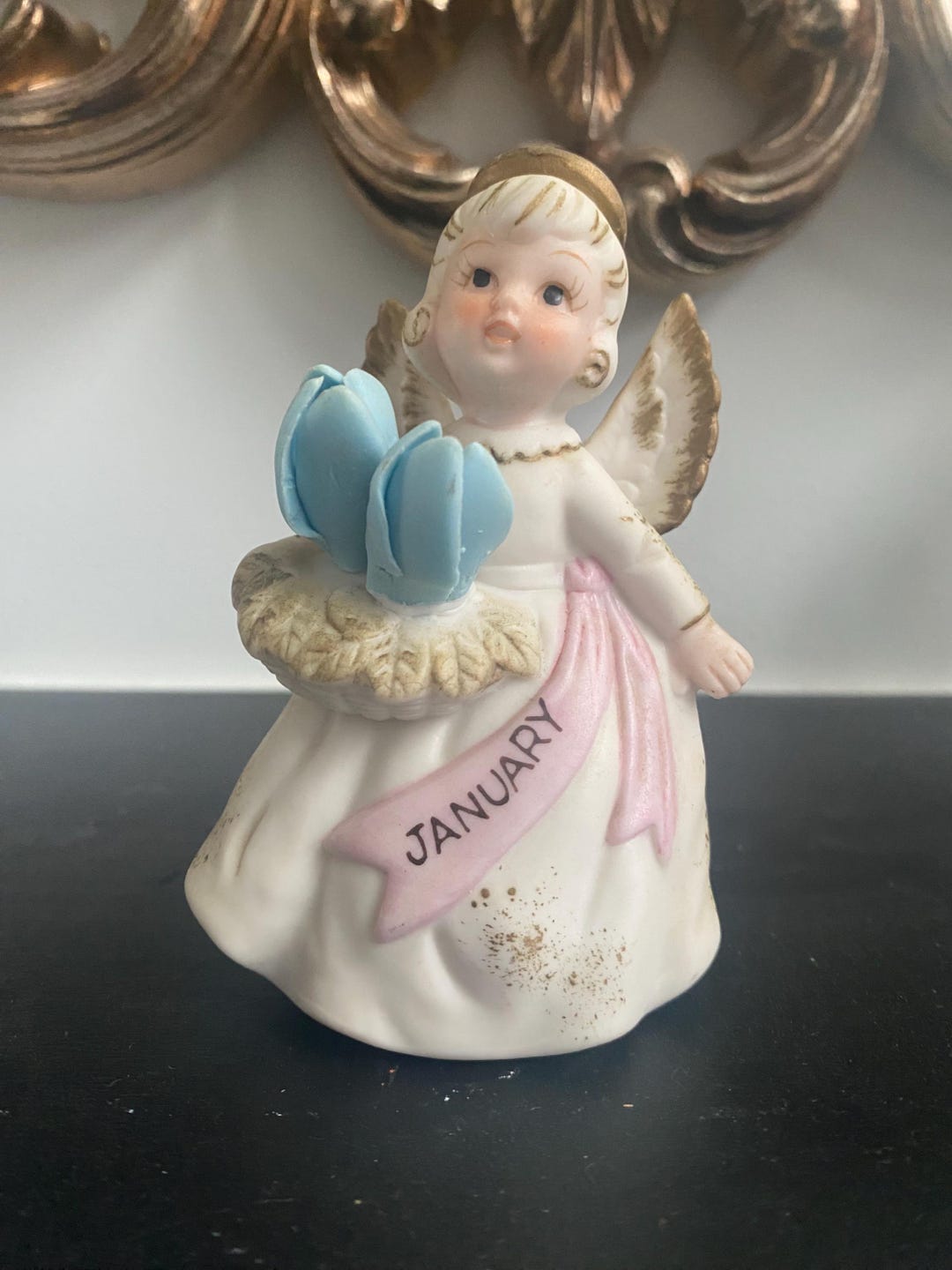 Beautiful Vintage Lefton January Birthday Angel - Etsy