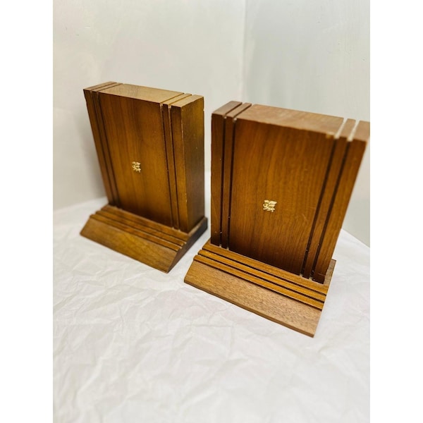 Mcm Bookends Vintage - Etsy