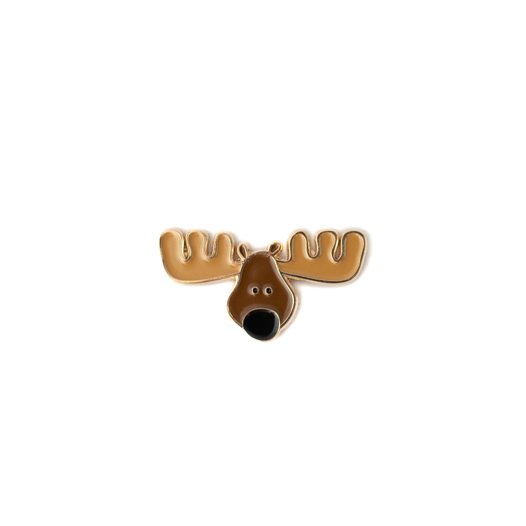 Moose Enamel Pin Canadian Canada 150th Lapel Pin Wildlife Deer Canada ...