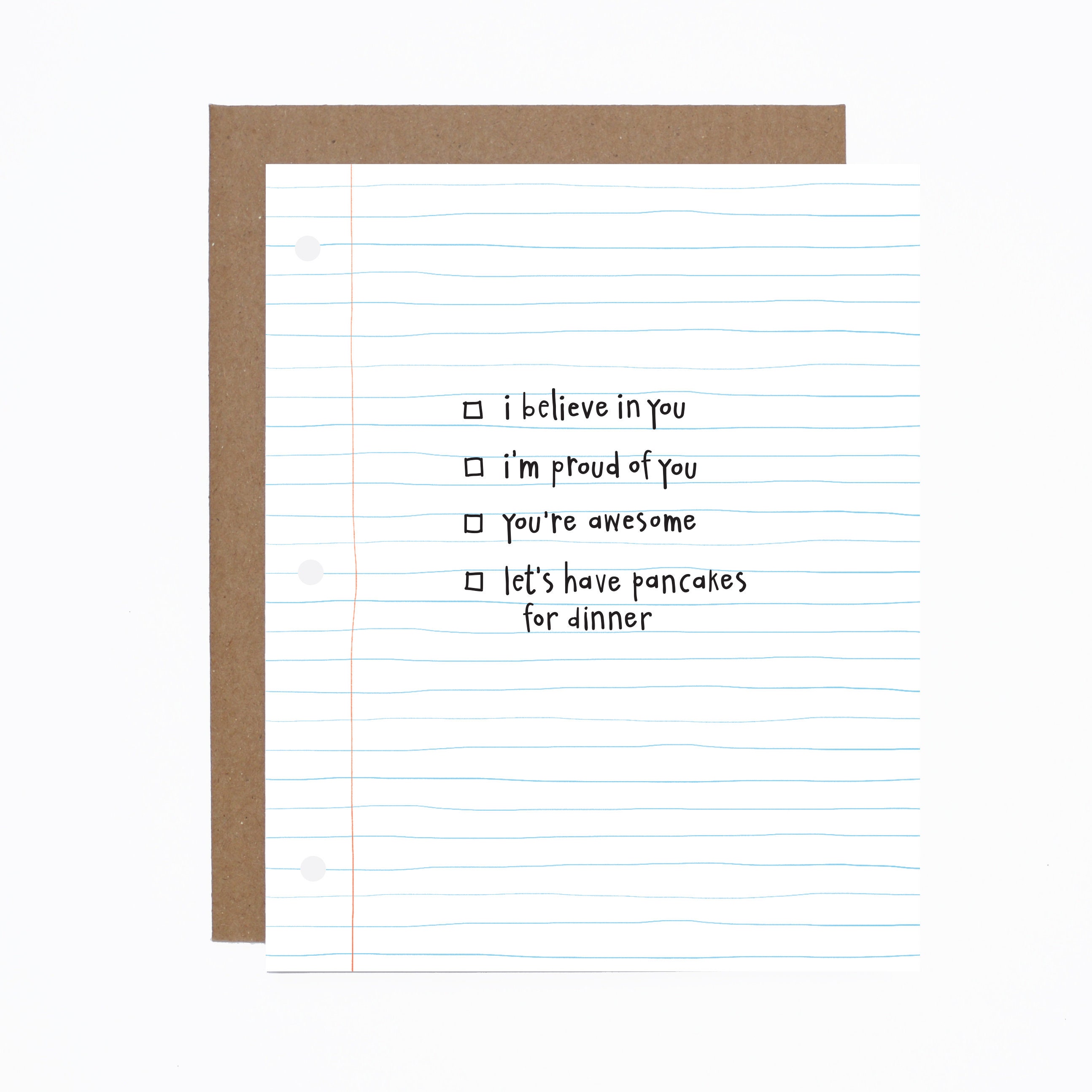 I'm proud of you card Cards for Teens Encouragement | Etsy