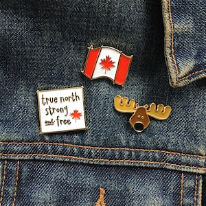 Canadian Sorry Enamel Pin Sorry Not Sorry Canada Pin Canada Day ...