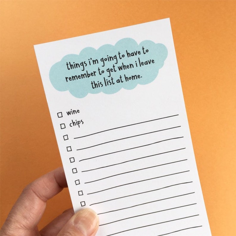 Funny Notepad Funny Grocery List Notepad Shopping List | Etsy Funny Notepad Funny Grocery List Notepad Shopping List | Etsy