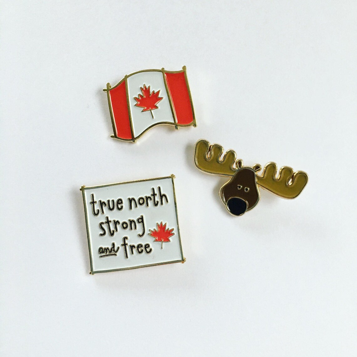 Moose Enamel Pin Canadian Canada 150th Lapel pin | Etsy