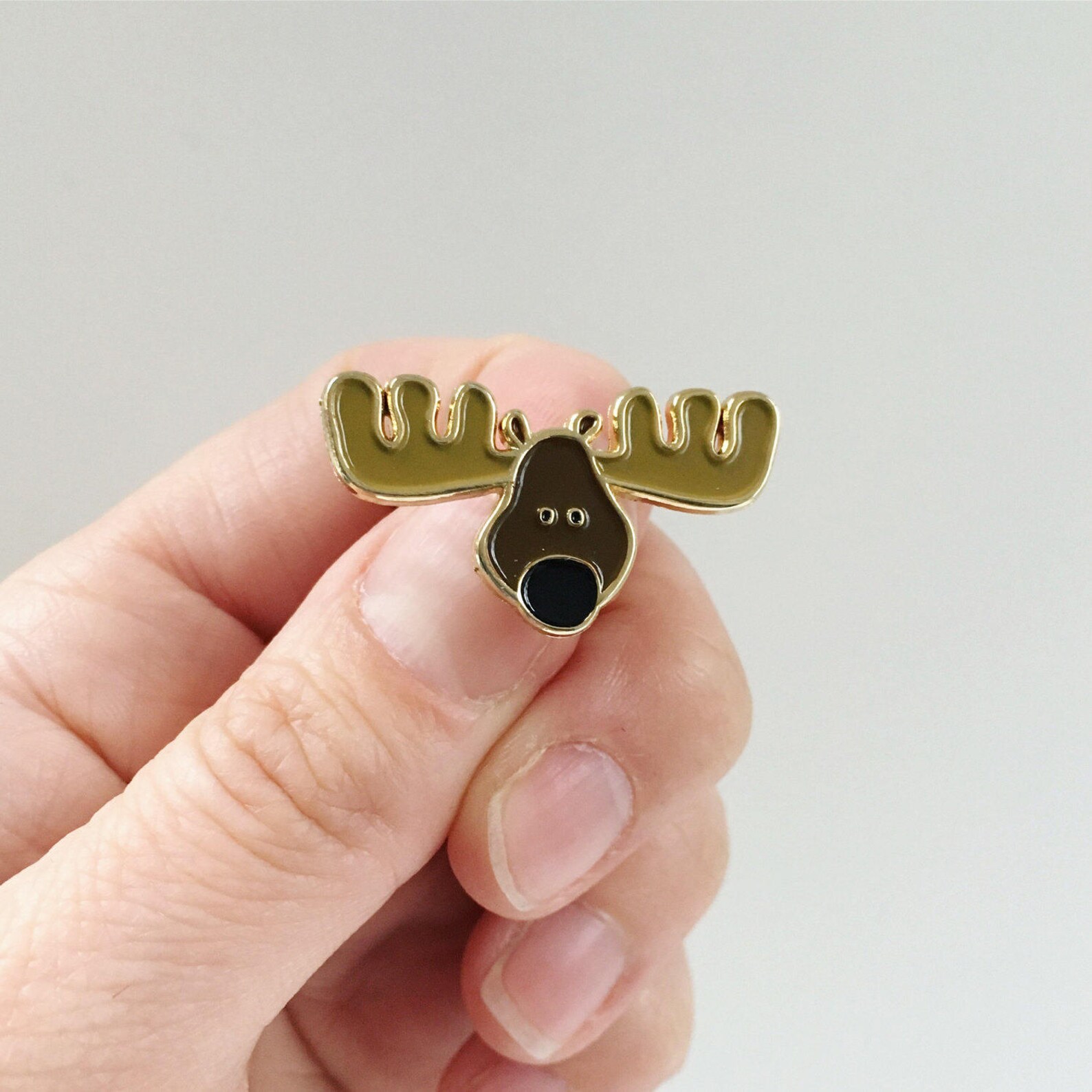 Moose Enamel Pin Canadian Canada 150th Lapel pin | Etsy