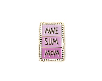 Because I Said so Enamel Pin Mom Pin Bossy Lapel Pin for - Etsy