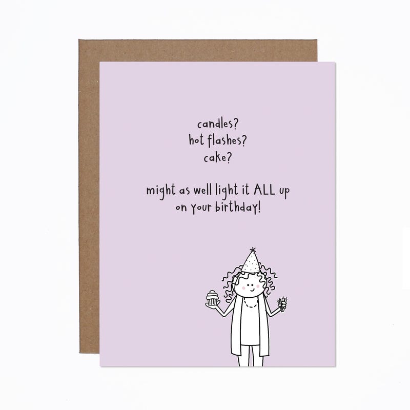 Funny Hot Flash Cards - Etsy Canada