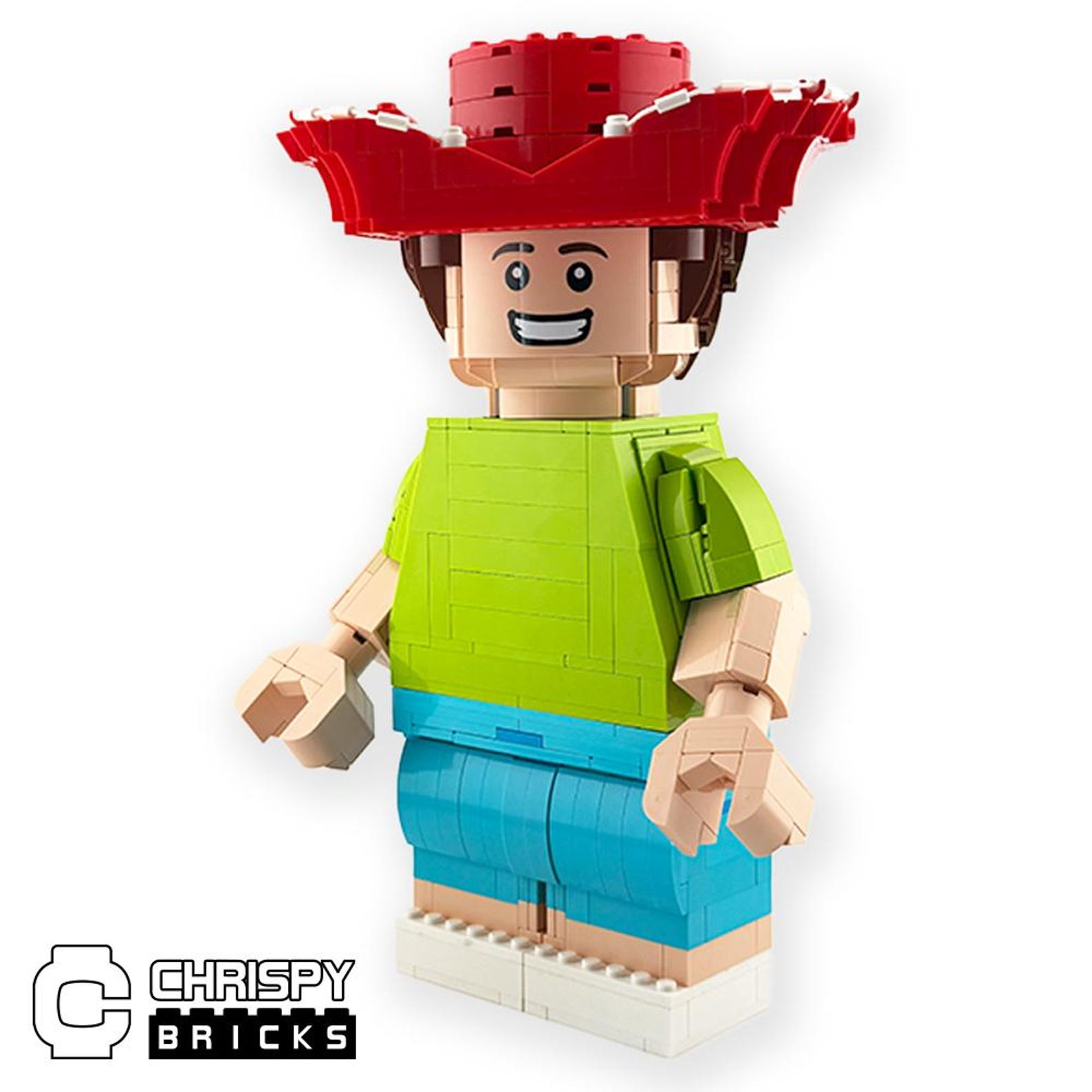 LEGO Toy Story Andy Big Figure - Mid Legs - Custom PDF Instructions ...