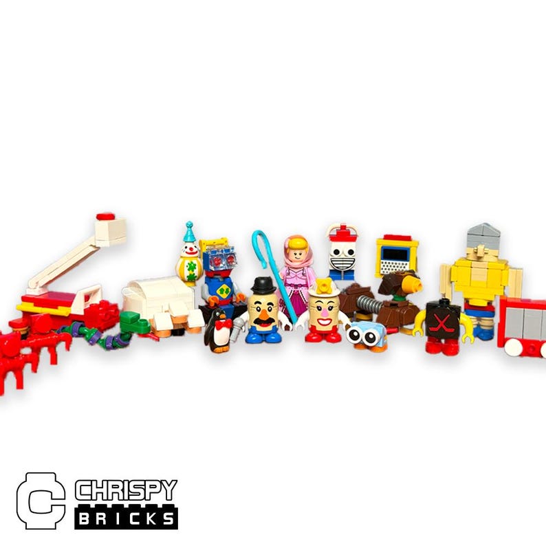 Custom LEGO Toy Story Characters - PDF Instructions and Sticker Files ...