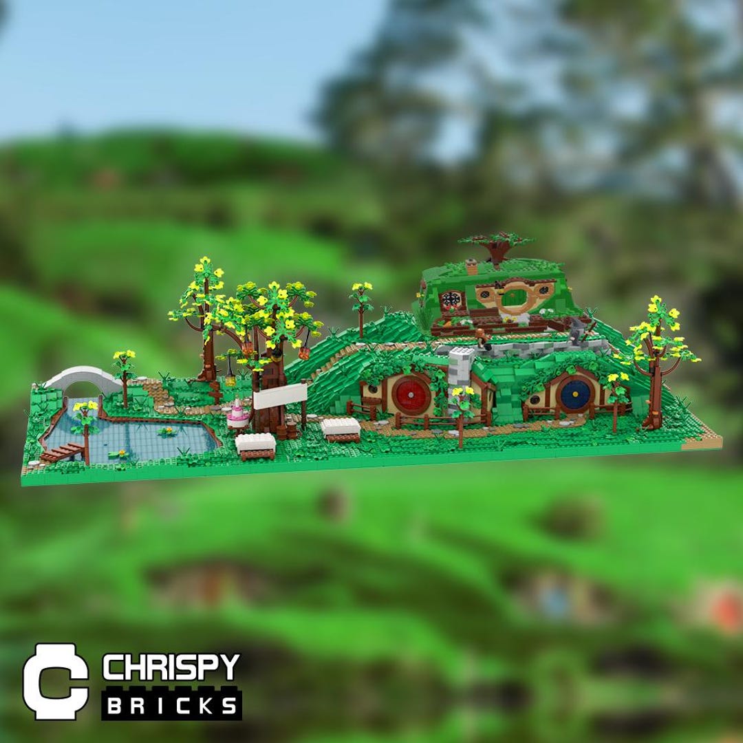 LEGO the Shire - Custom PDF Instructions and Background Only (no Pieces ...