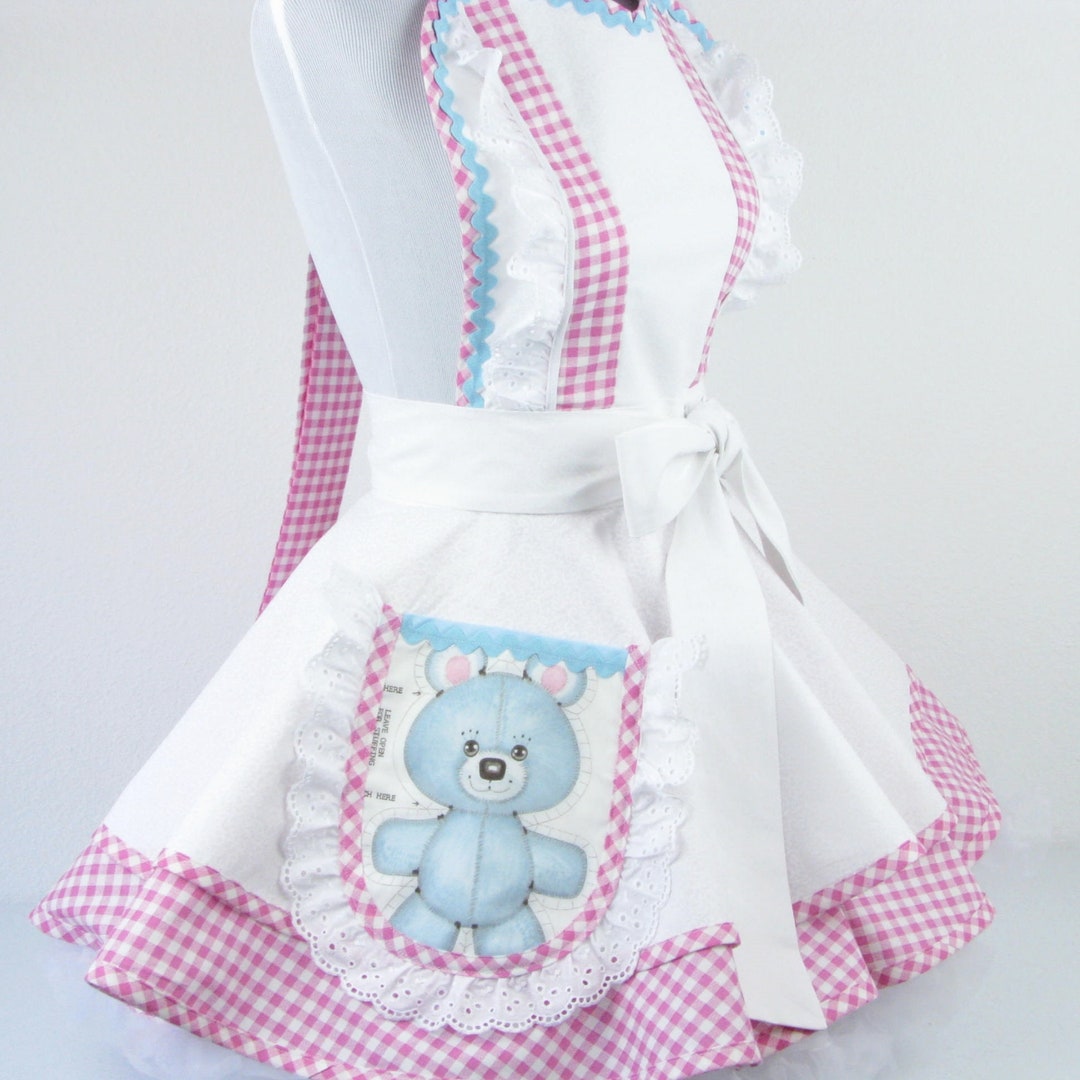 Goldilocks and a Teddy Bear Kidcore Cosplay Apron - Etsy