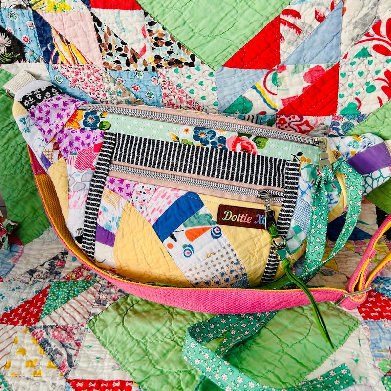 Upcycled Old Quilt - Etsy