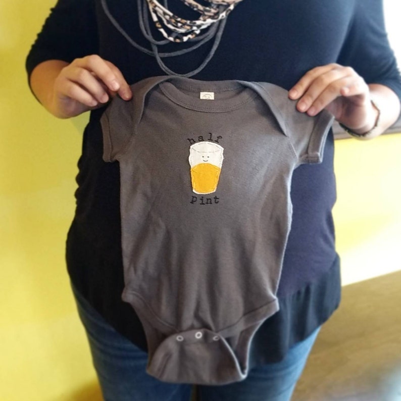 Baby half Pint Draft Beer Onesie® Beer Bodysuit - Etsy