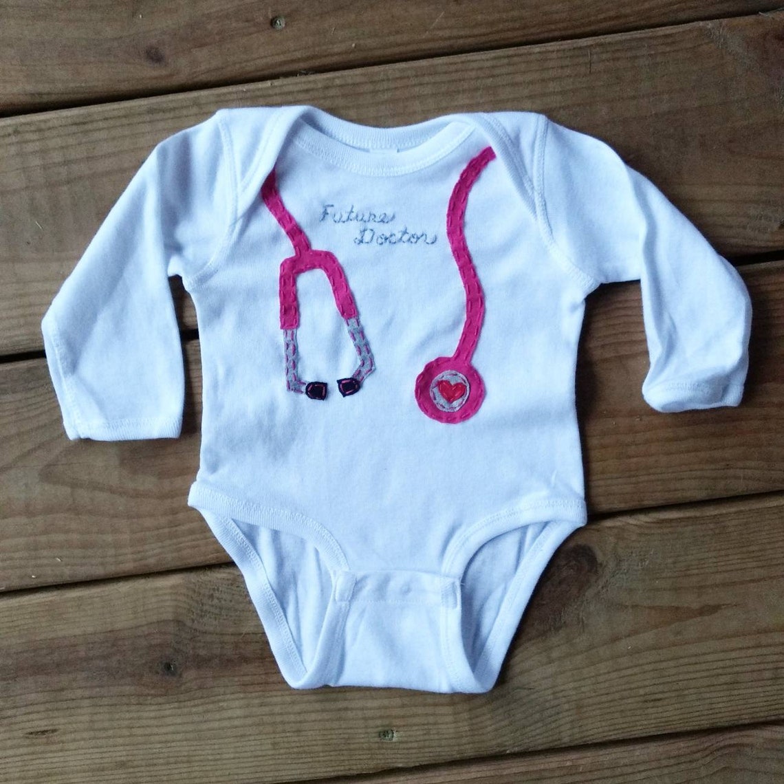 Doctor Stethoscope Hand-sewn Baby Onesie®/bodysuit | Etsy