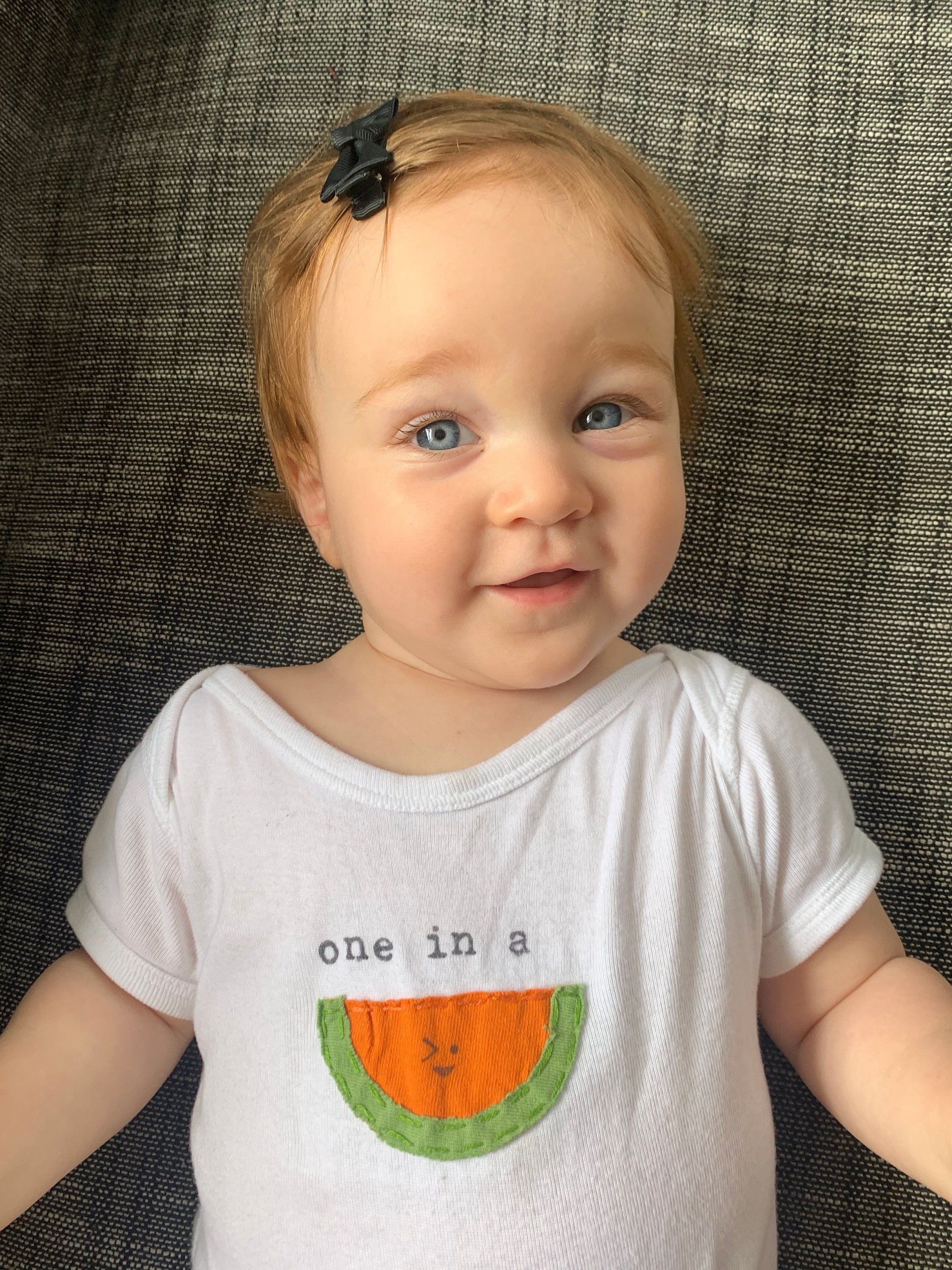 Funny Baby Onesie® "one in a Melon (million)", Cute Watermelon One ...