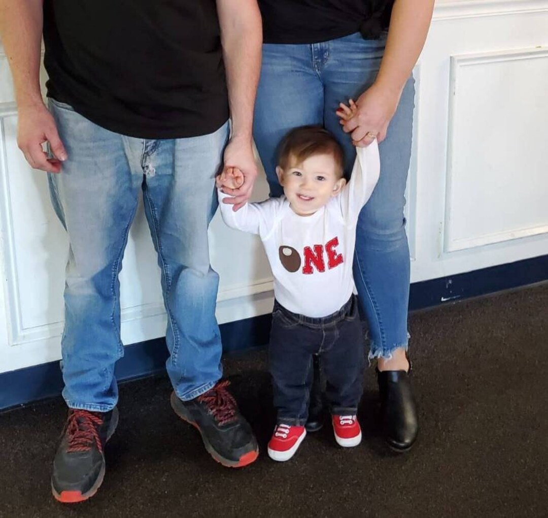 First Birthday Baby Onesie® Buckeye "one", Buckeye Baby Gift, Baby ...