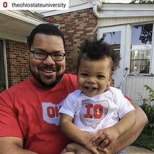 Daddy and Me OH-IO T-shirt Set, Father Son Matching T-shirt Set, Great ...