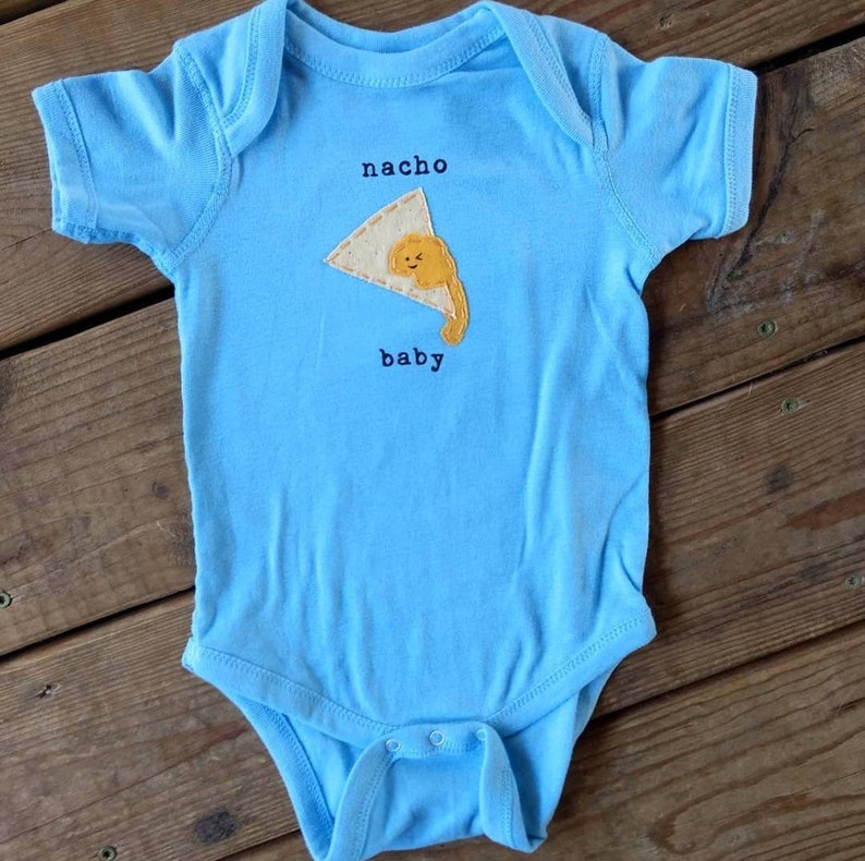 Funny Baby Onesie® "nacho Baby", Baby One Piece, Fun and Unique Baby ...