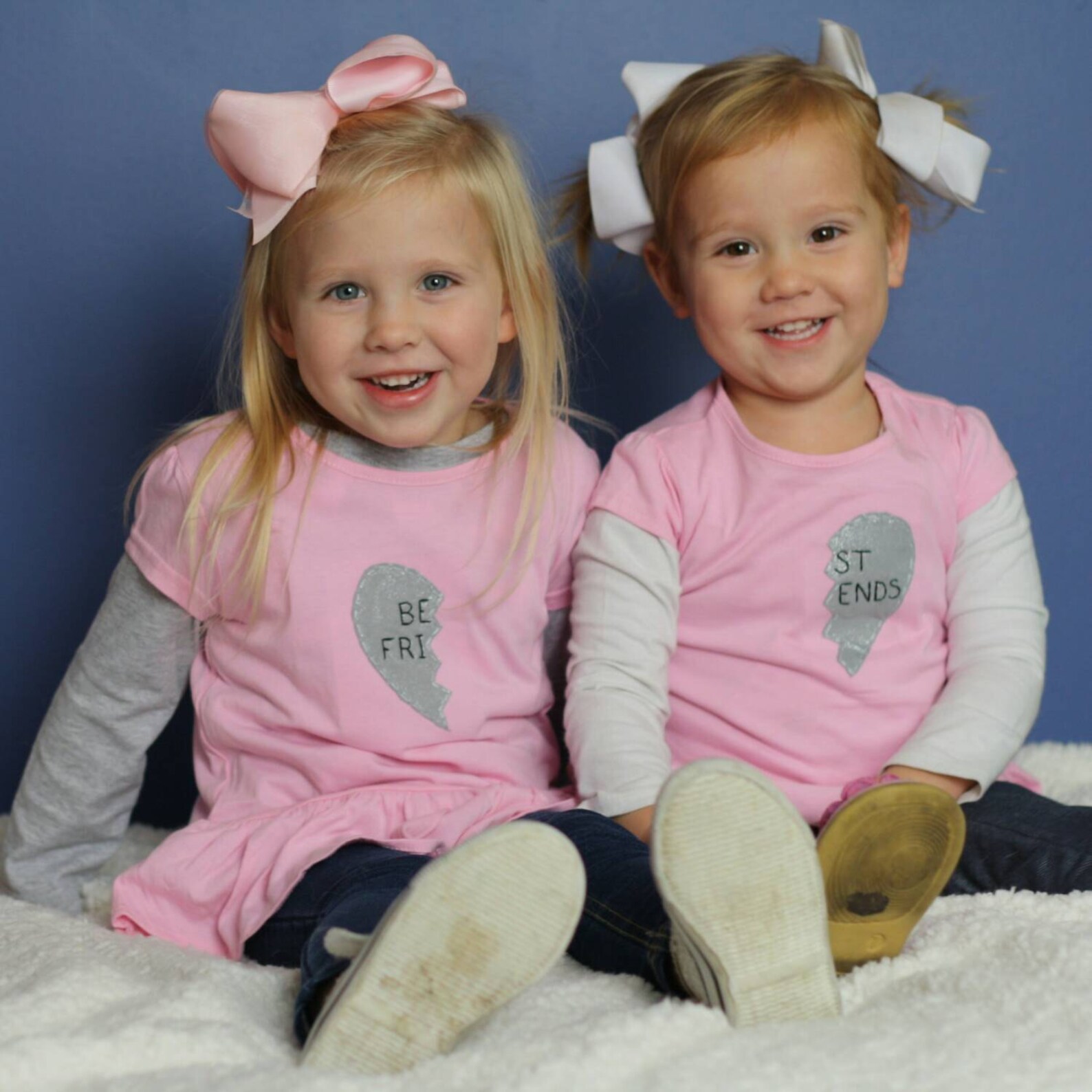 Twin Set of Baby Onesies® "best Friends" BFF Baby Bodysuits for TWINS ...