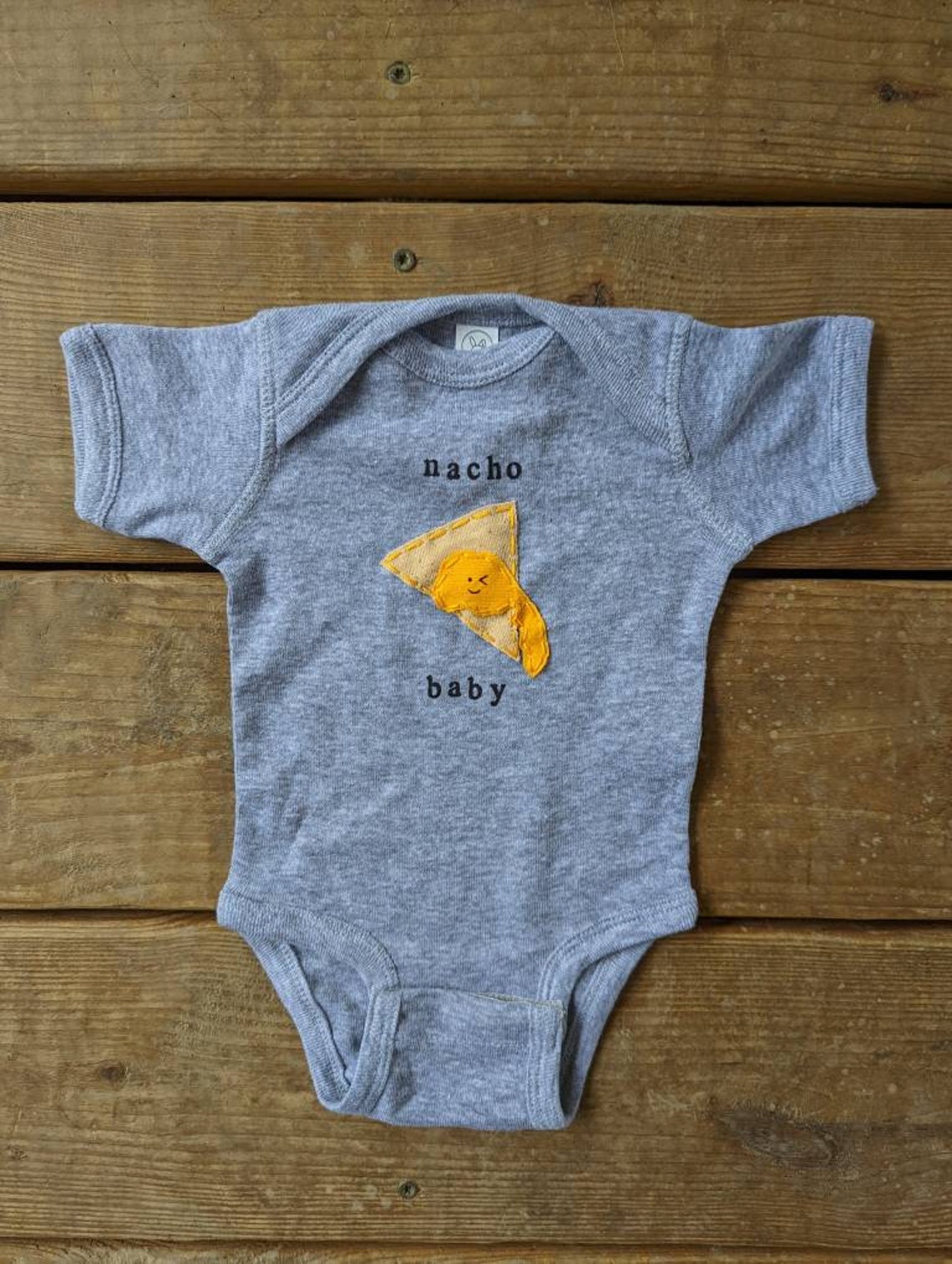 Funny Baby Onesie® "nacho Baby", Baby One Piece, Fun and Unique Baby ...