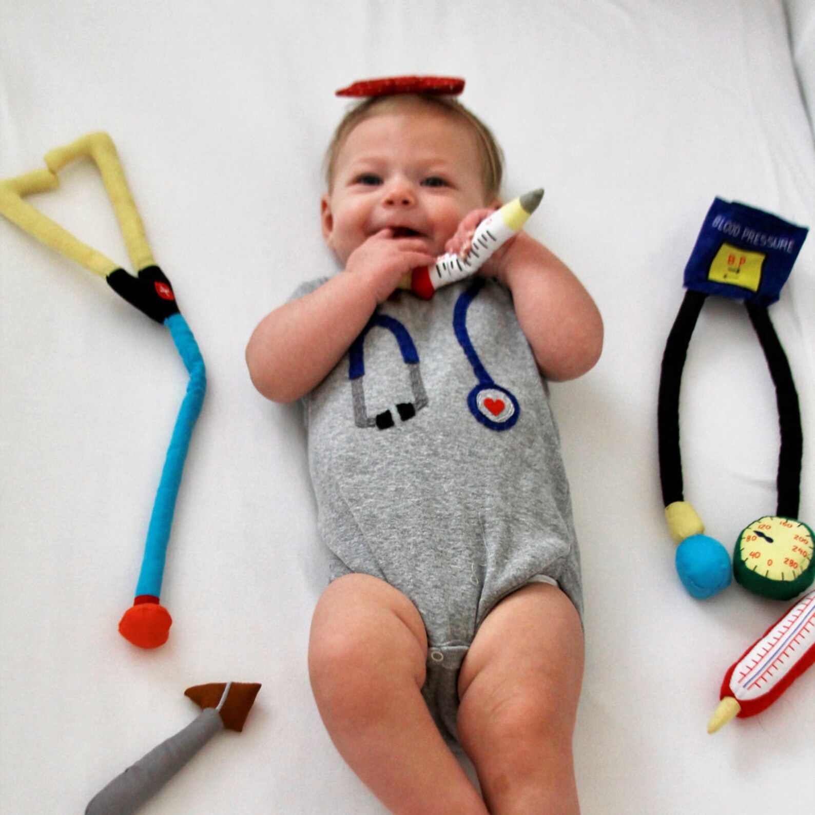 Doctor Stethoscope Hand-sewn Baby Onesie®/bodysuit, "future Doctor ...