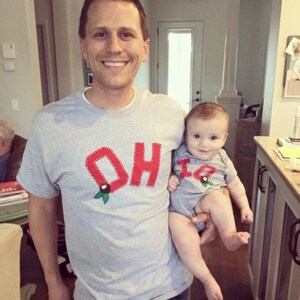 Daddy and Me OH-IO T-shirt Set, Father Son Matching T-shirt Set, Great ...