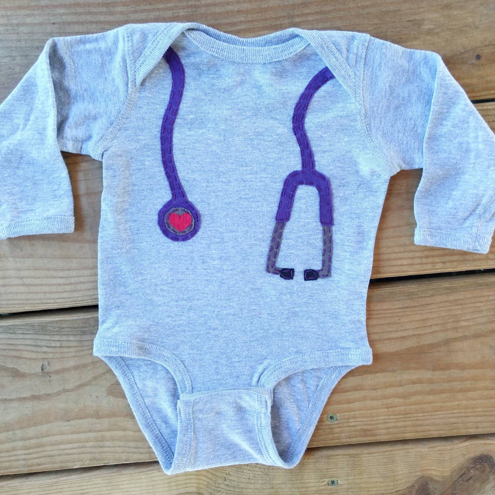Doctor Stethoscope Hand-sewn Baby Onesie®/bodysuit | Etsy