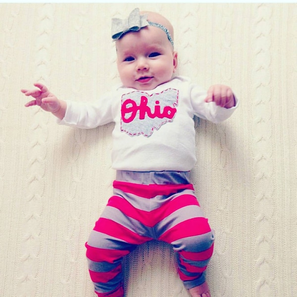 Ohio State Baby - Etsy