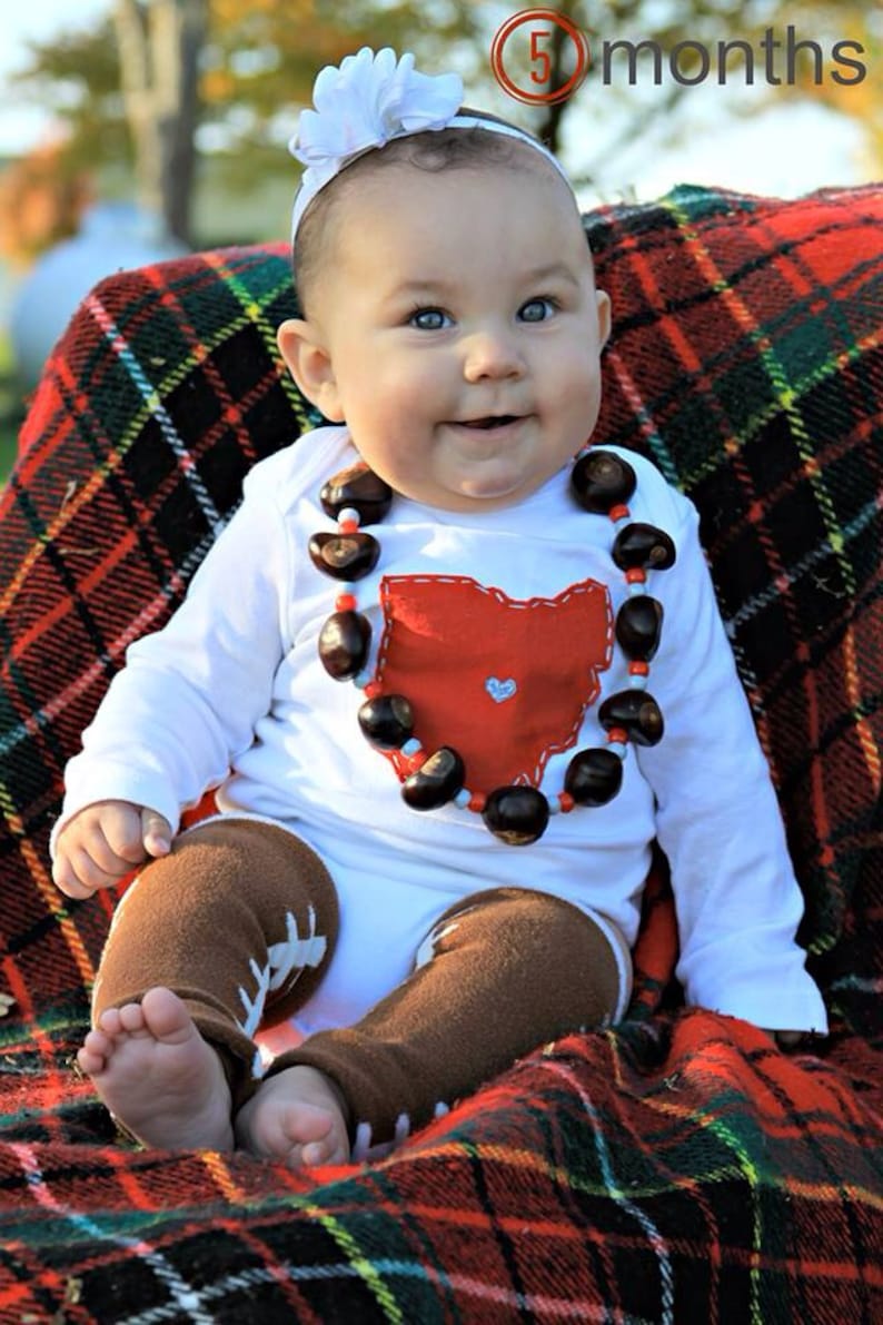 OHIO Love State of Ohio Bodysuit With Heart Great Baby - Etsy