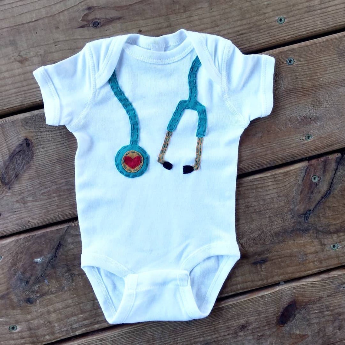 Doctor Stethoscope Hand-sewn Baby Onesie®/bodysuit | Etsy