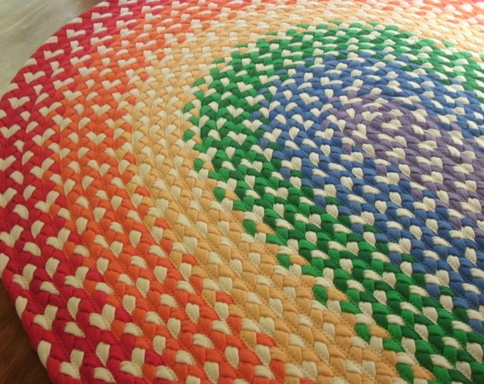 45x64 Box of Crayons Rainbow Rug - Etsy