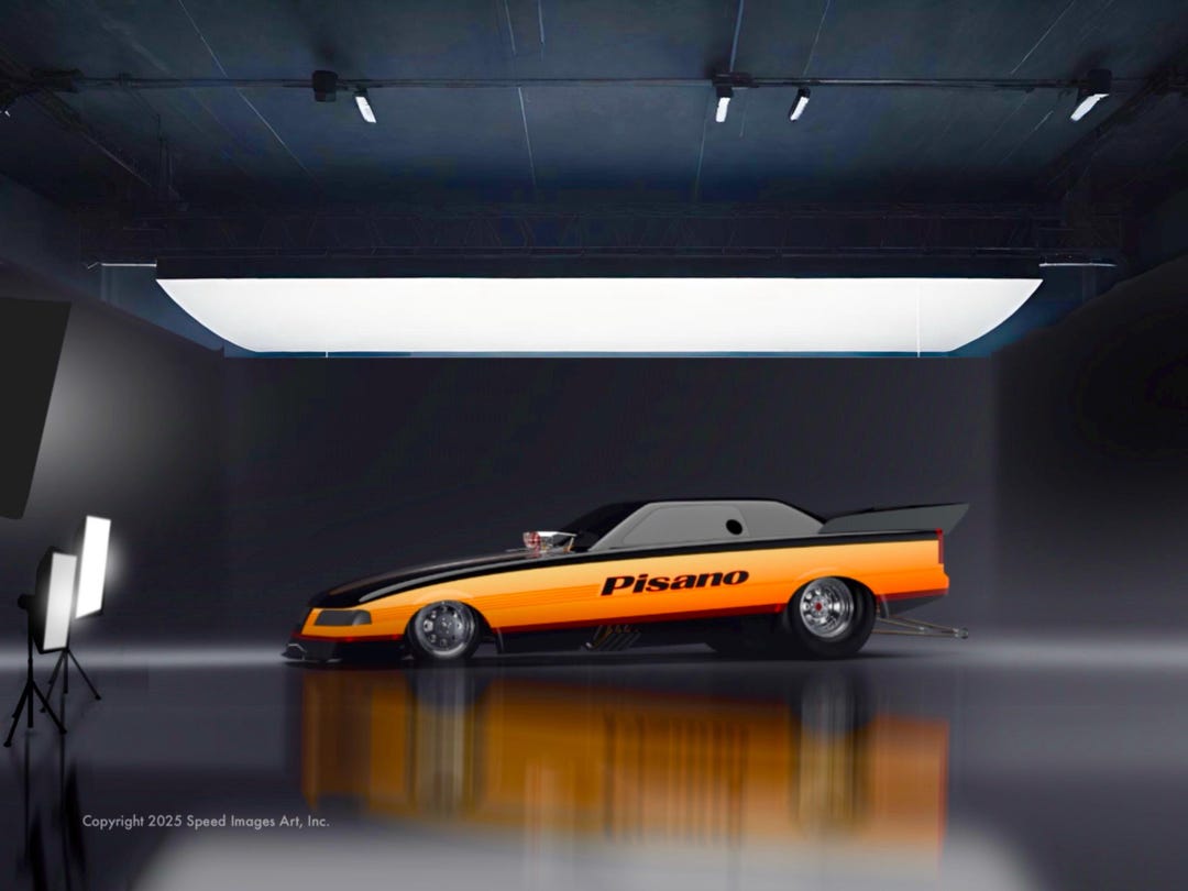 Joe Pisano’s Olds Cutlass Fuel Funny Car Drag Racing Fauxto Poster - Etsy