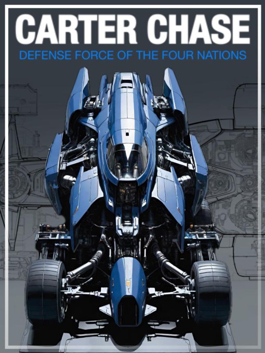 CARTER CHASE Mechtech Chase Vehicle Poster - Etsy