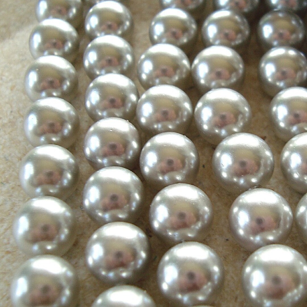 Shell Pearl Beads 8mm Lustrous Dove Gray Smooth Rounds - 8 Pieces - Etsy