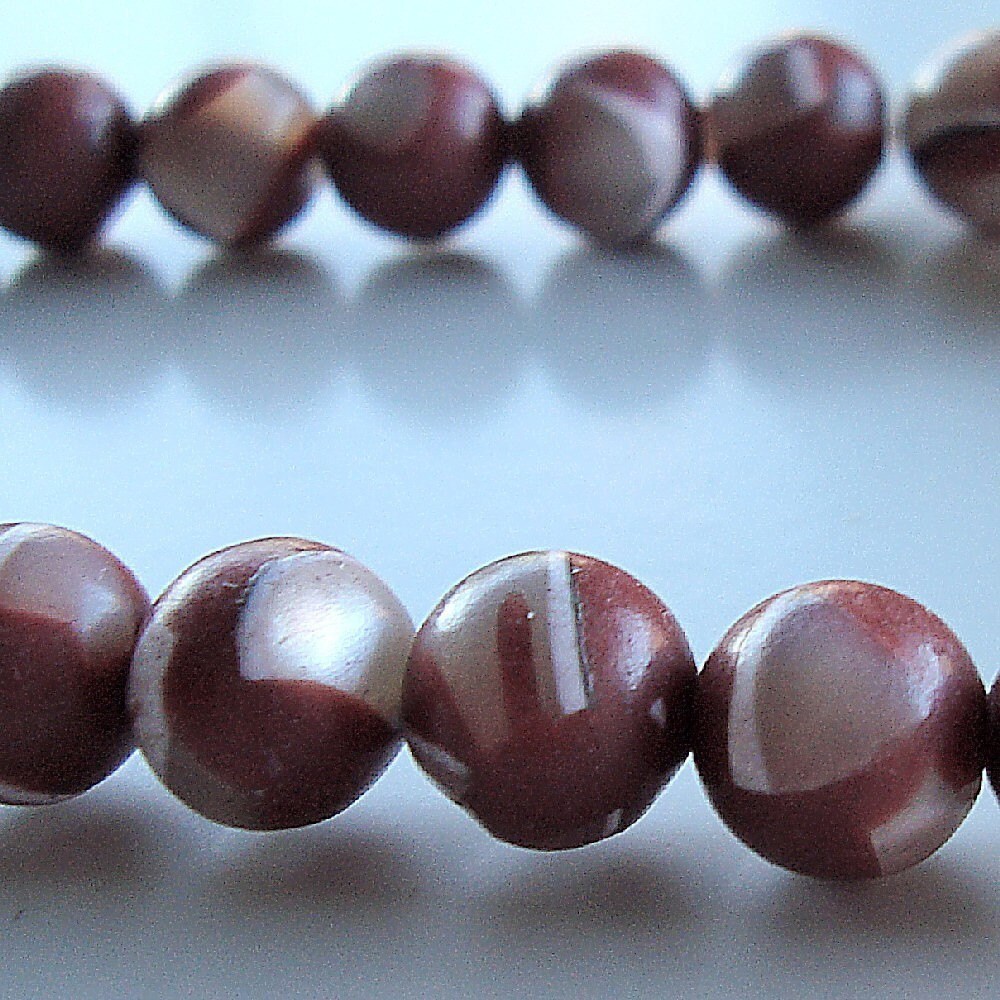 Shell Pearl Beads 8mm Lustrous Shell Pearl / Brick Stone - Etsy