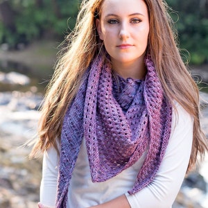 Knit Shawl Pattern, Pattern, Shawl, PDF Pattern, Knit, Moya Shawl - Etsy
