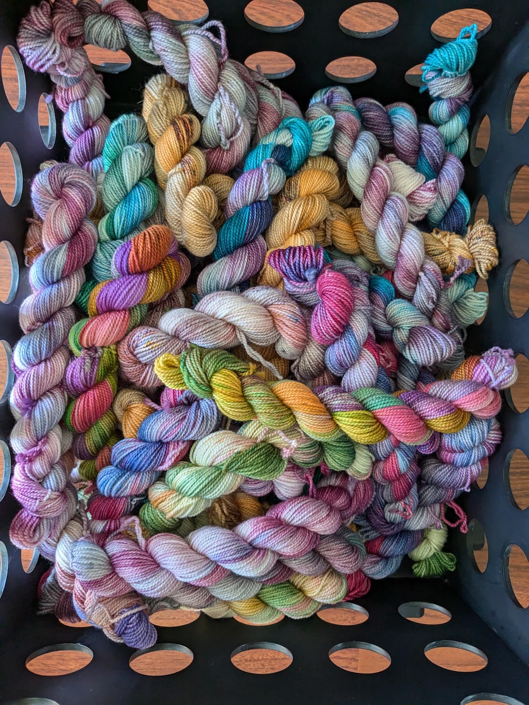 Surprise Hand Dyed Mini Yarn 20g Skeins: Sock Yarn Grab Bag - 75% ...
