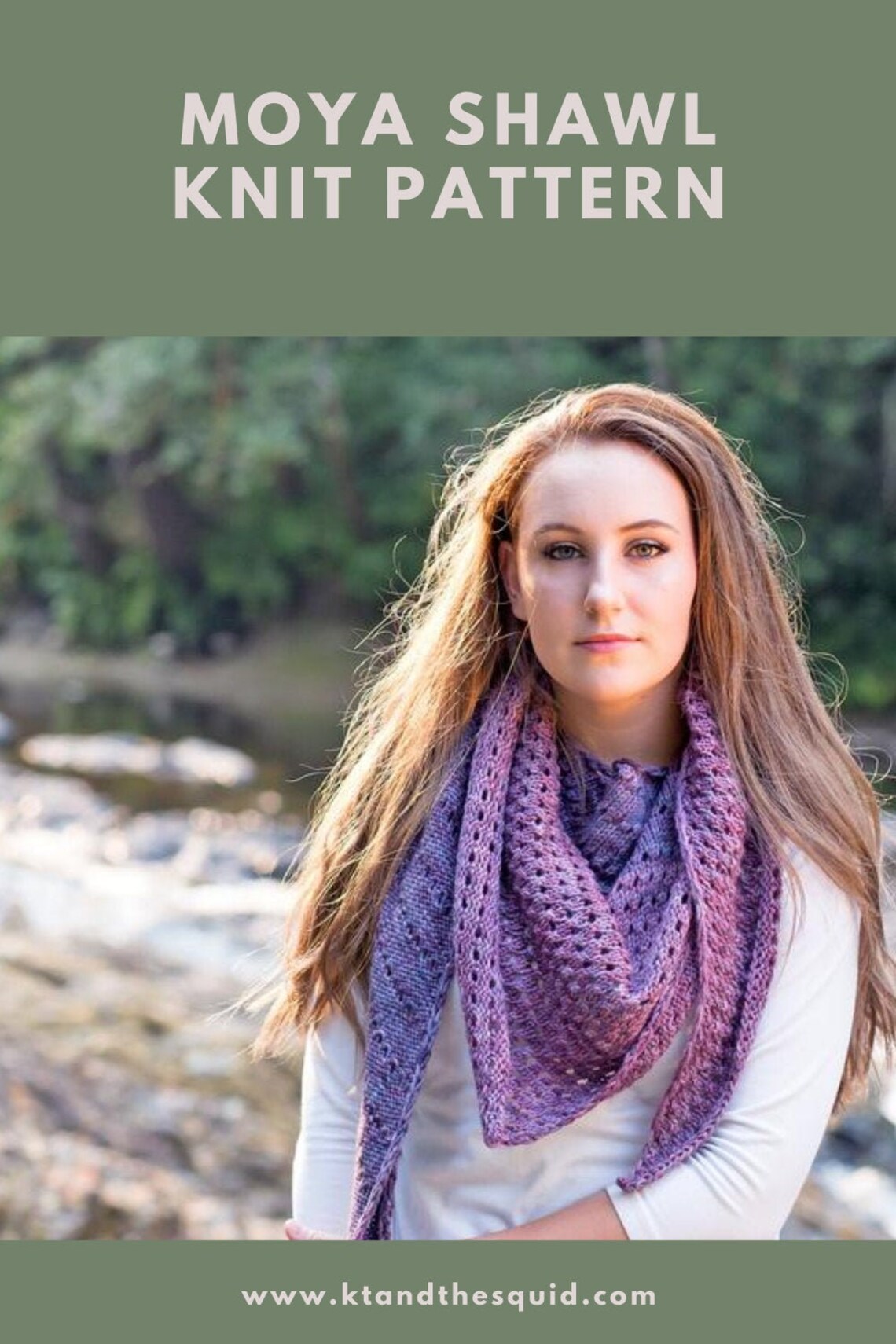 Knit Shawl Pattern Pattern Shawl PDF Pattern Knit Moya - Etsy